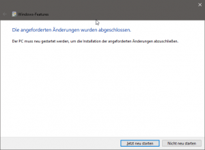 So aktivieren oder deaktivieren Sie Windows-Features: Eine S